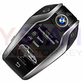 BMW OEM 4 Button Smart Key With LCD Screen 433MHZ 8806246 - Keystation