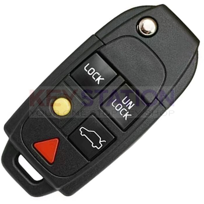 "Volvo S60 V70 XC90 5 Button Flip Remote - Get It Now!" - Keystation